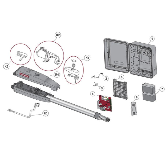 LiftMaster LA400PKGUL 24VDC Swing Gate Operator | SGO – Shop Gate Openers