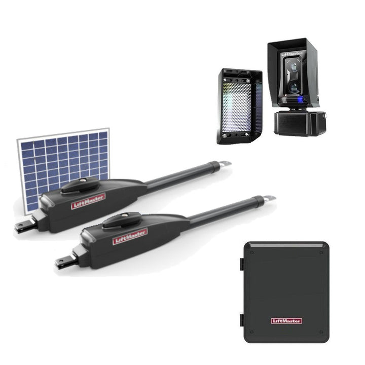 Liftmaster LA412PKGUL Bi-Parting Solar Swing Gate Opener – Shop Gate ...